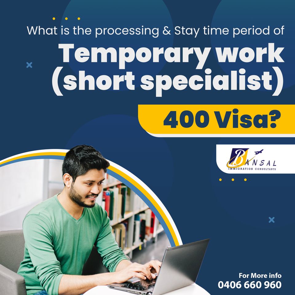 Subclass 400 visa processing time and stay duration explained